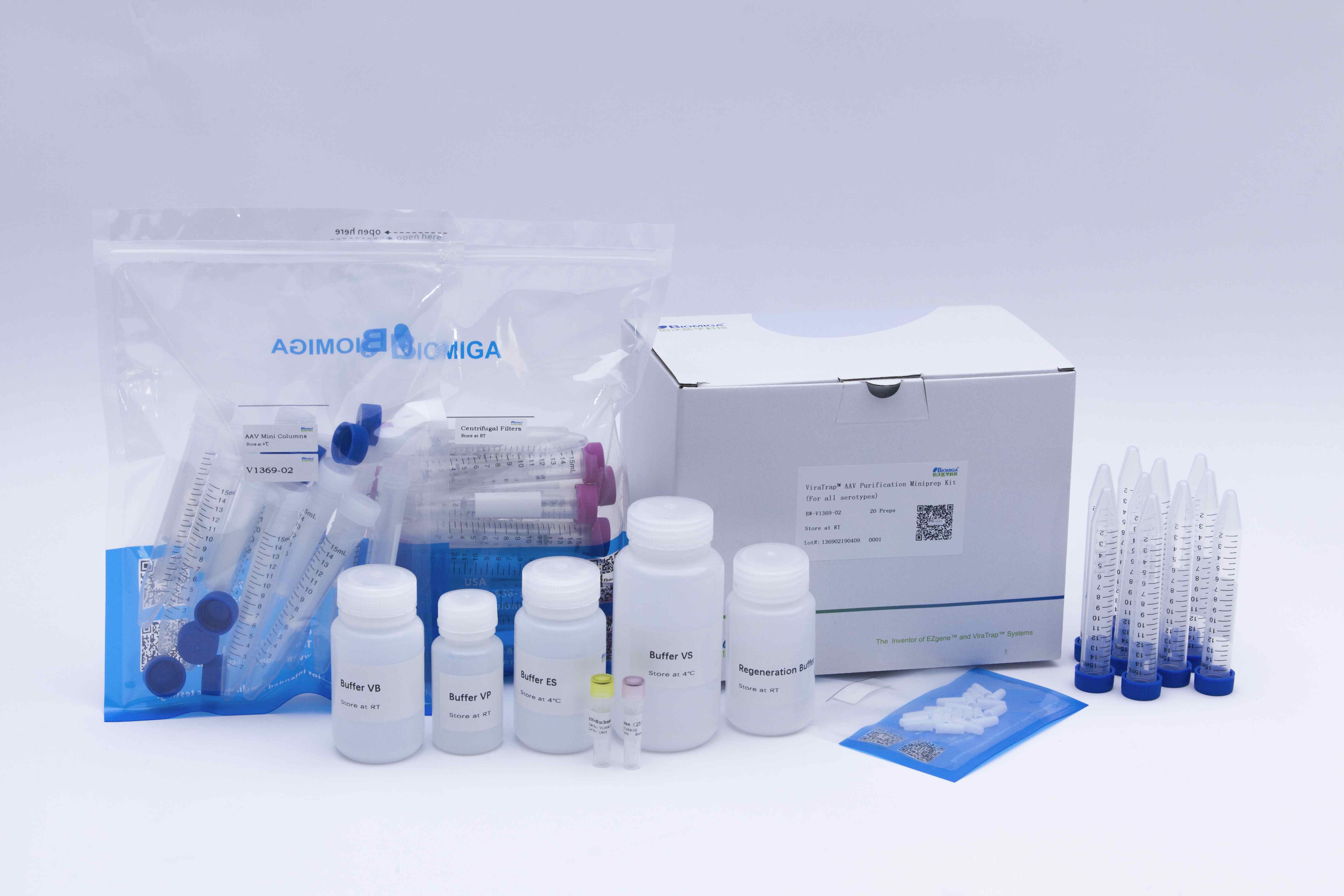 ViraTrap™ 腺相关病毒（AAV）小量纯化试剂盒（所有血清型）(V1369) - 杭州倍沃医学科技有限公司
