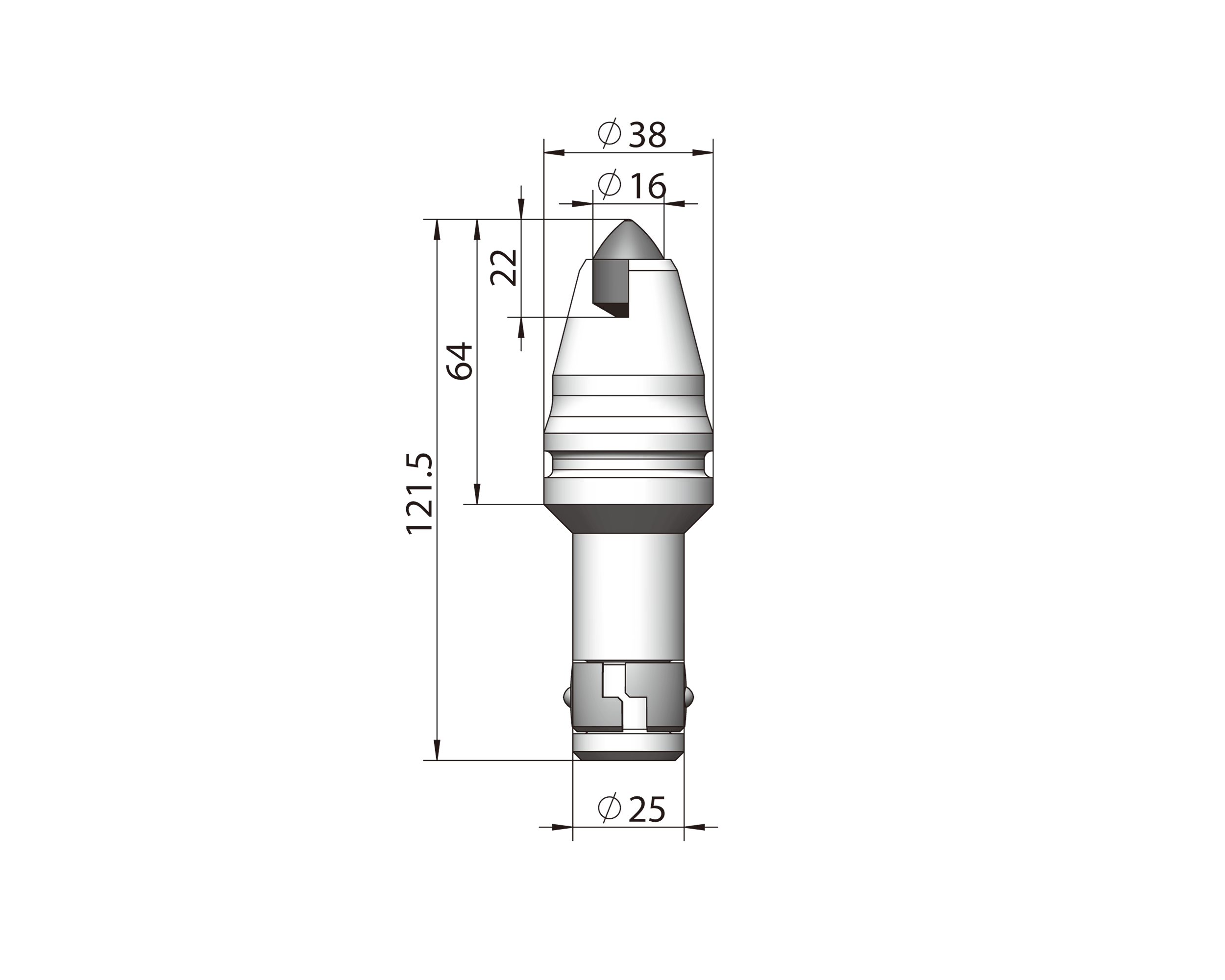 Conical Pick - Tcen Engineering Equipment Co., Ltd